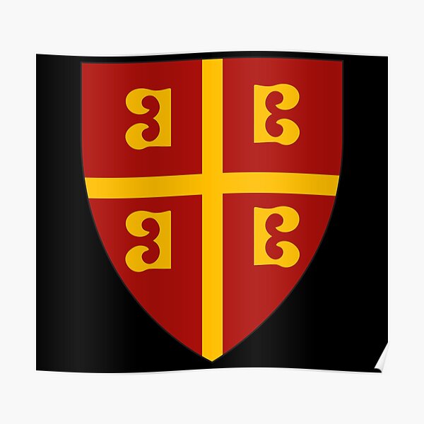 "Byzantine Empire Coat of Arms Medieval Heraldry" Poster by ...