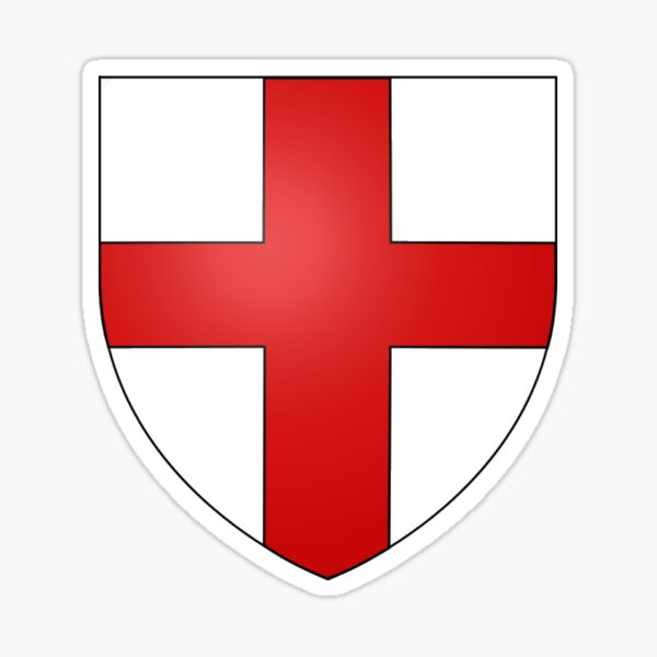 "Genoa Coat of Arms Medieval Heraldry" Sticker for Sale by ...