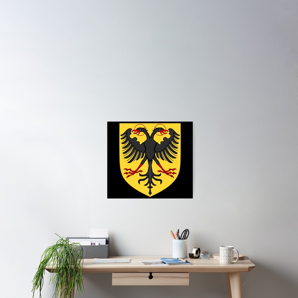 "Holy Roman Empire Coat of Arms Medieval Heraldry" Poster by ...