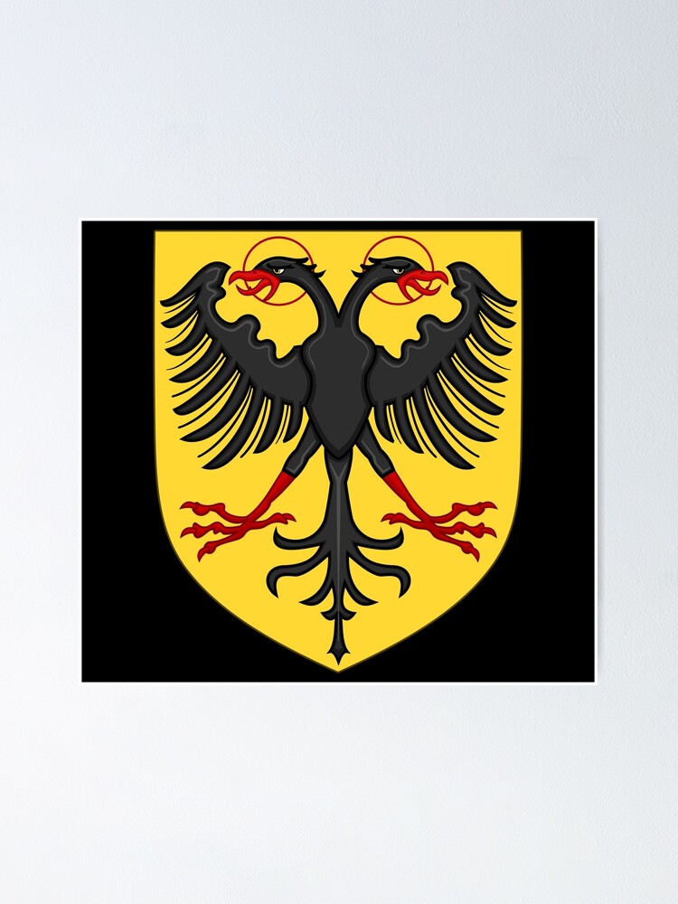 "Holy Roman Empire Coat of Arms Medieval Heraldry" Poster by ...