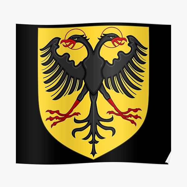"Holy Roman Empire Coat of Arms Medieval Heraldry" Poster by ...