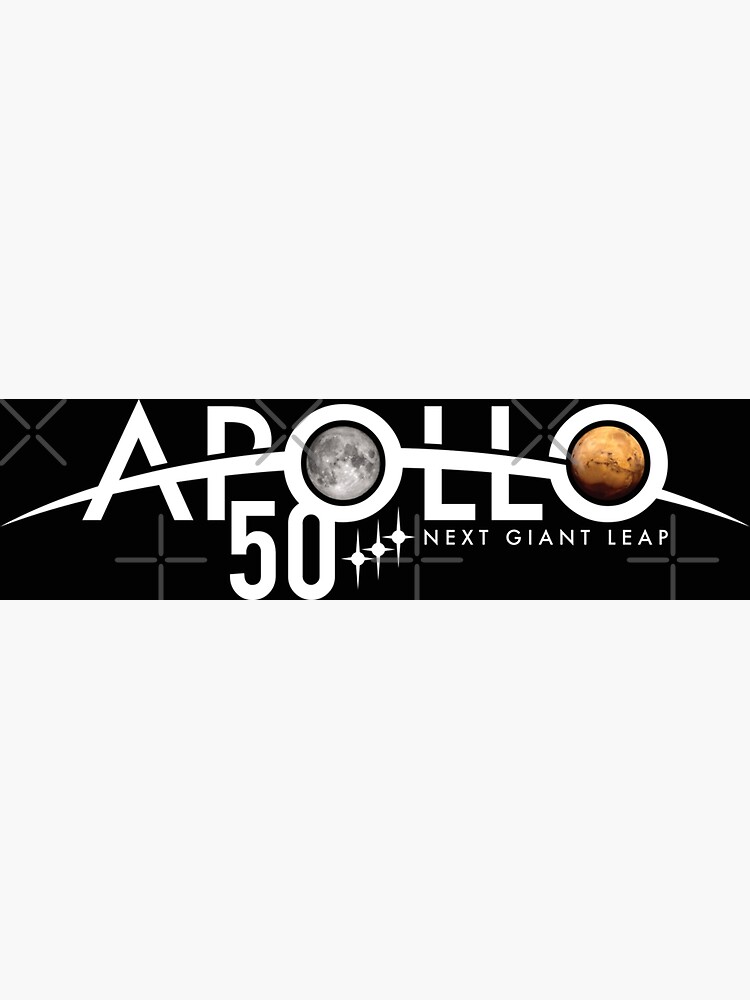 "NASA Apollo 50th Anniversary logo" Photographic Print by jutulen ...