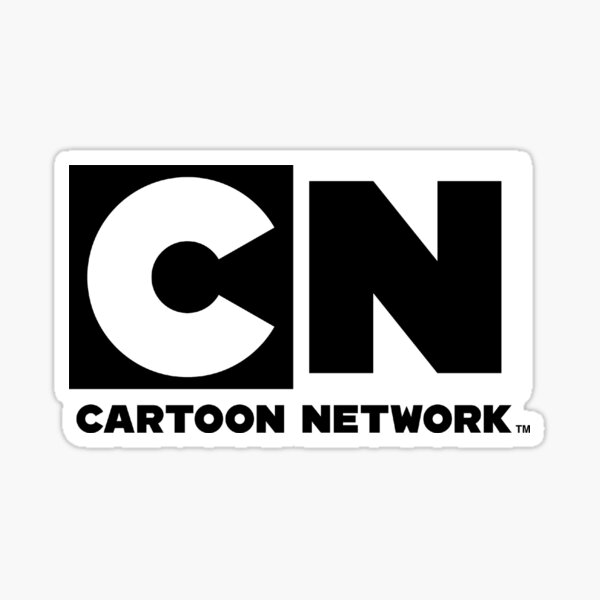 "Cartoon Network" Sticker for Sale by Jamie51102 | Redbubble