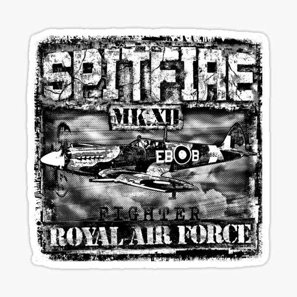 "Spitfire" Sticker by deathdagger | Redbubble