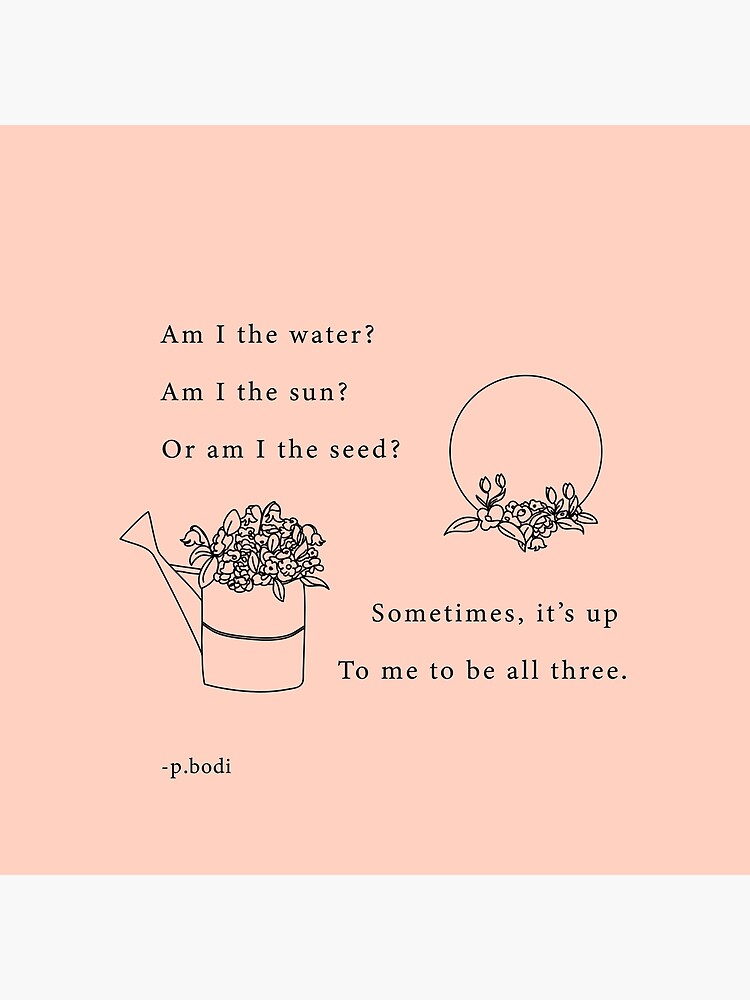 "P.Bodi Poetry Poem" Poster by P-Bod | Redbubble