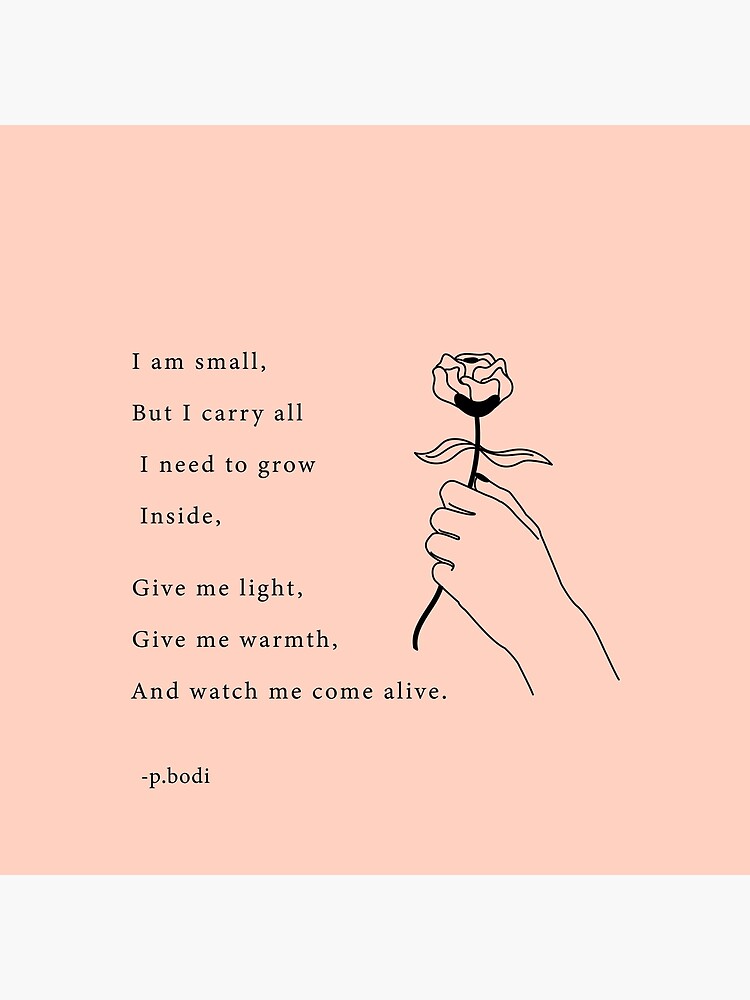"P.Bodi Poetry Poem" Poster by P-Bod | Redbubble