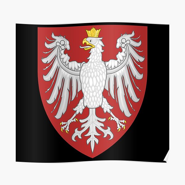 "Poland Coat of Arms Medieval Heraldry" Poster for Sale by ...