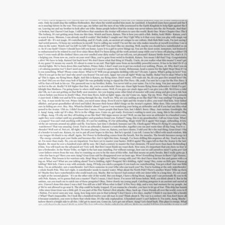 "Avatar The last Airbender - Full script" Art Board Print by Pun-and ...