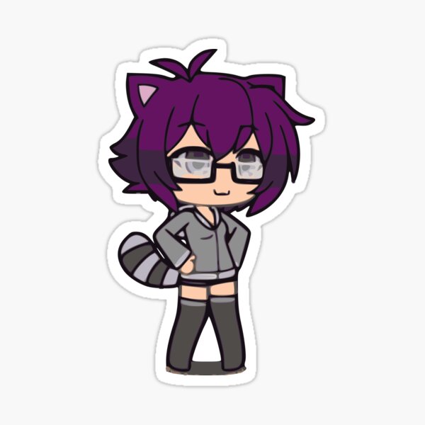 "Gacha Life Bex" Sticker for Sale by overflowhidden | Redbubble