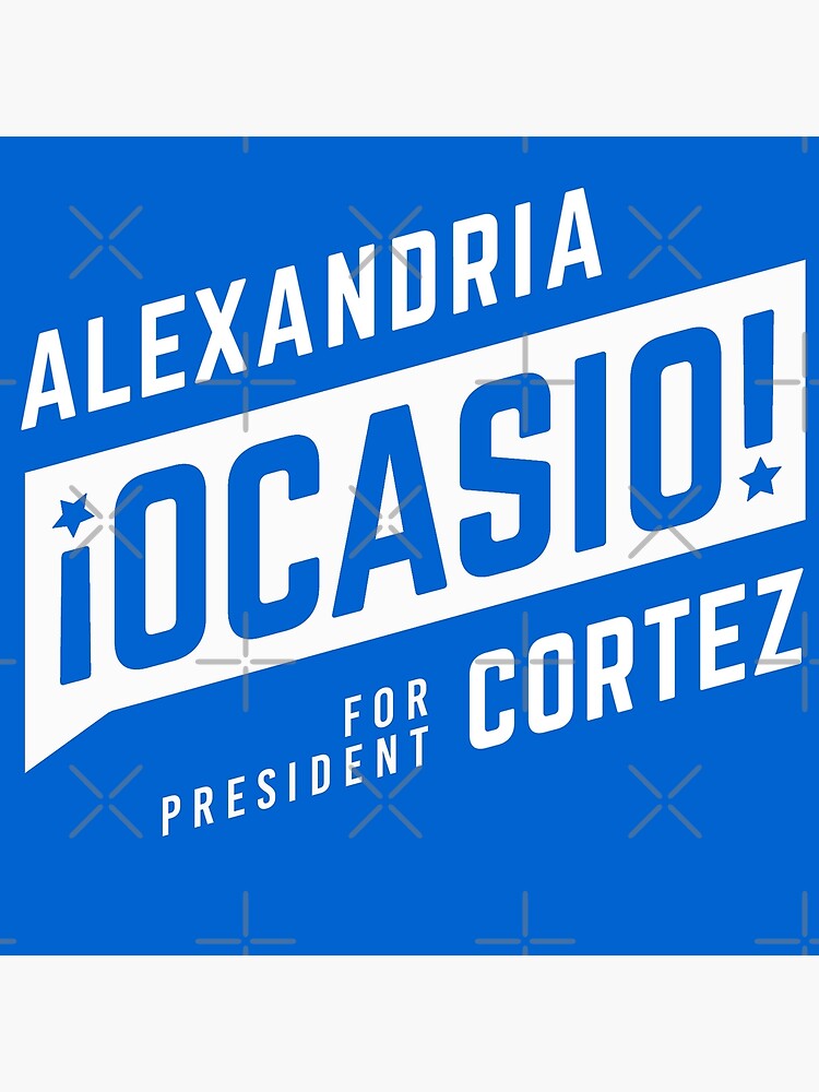 "AOC for President" Photographic Print for Sale by popdesigner | Redbubble