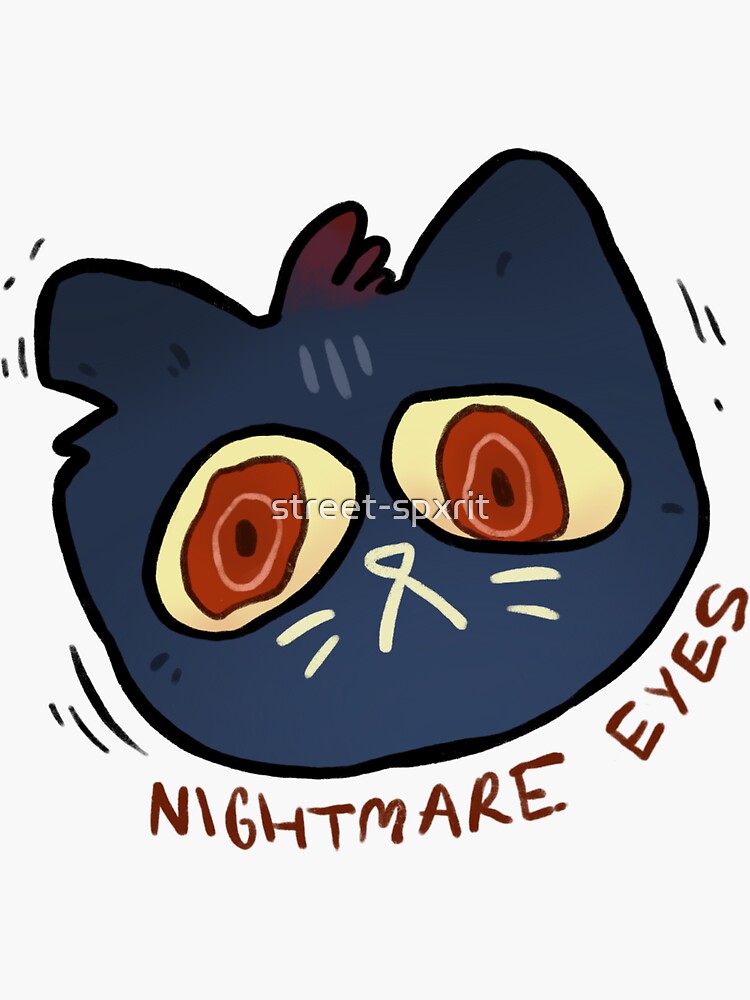 "Mae NITW" Sticker for Sale by street-spxrit | Redbubble