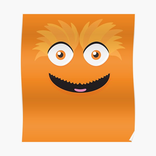"Gritty Face" Poster by PrintPrince | Redbubble