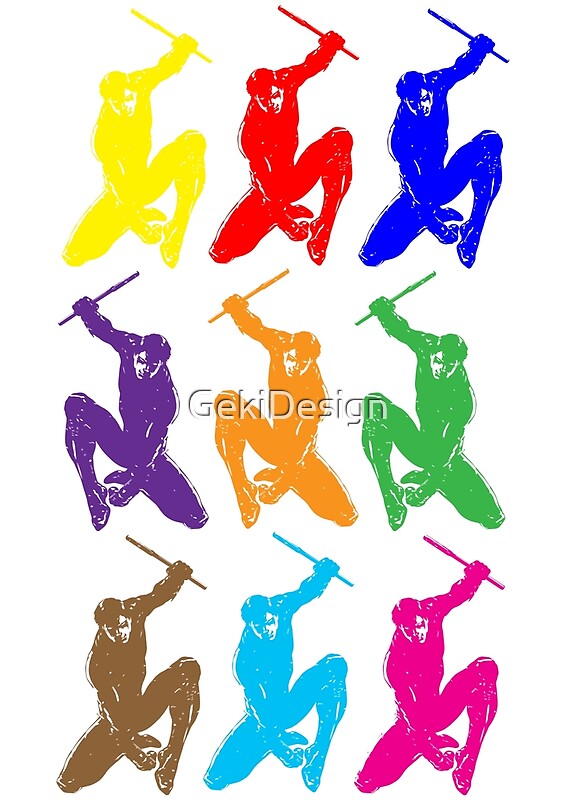 "Nightwing Colour Art Print" by GekiDesign | Redbubble