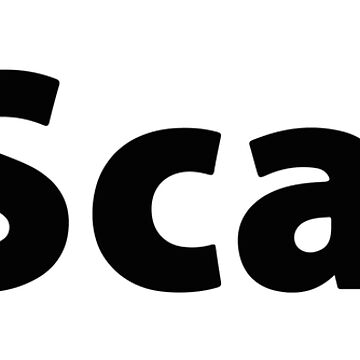 "Scala lang logo - programming language" Sticker for Sale by hipstuff ...