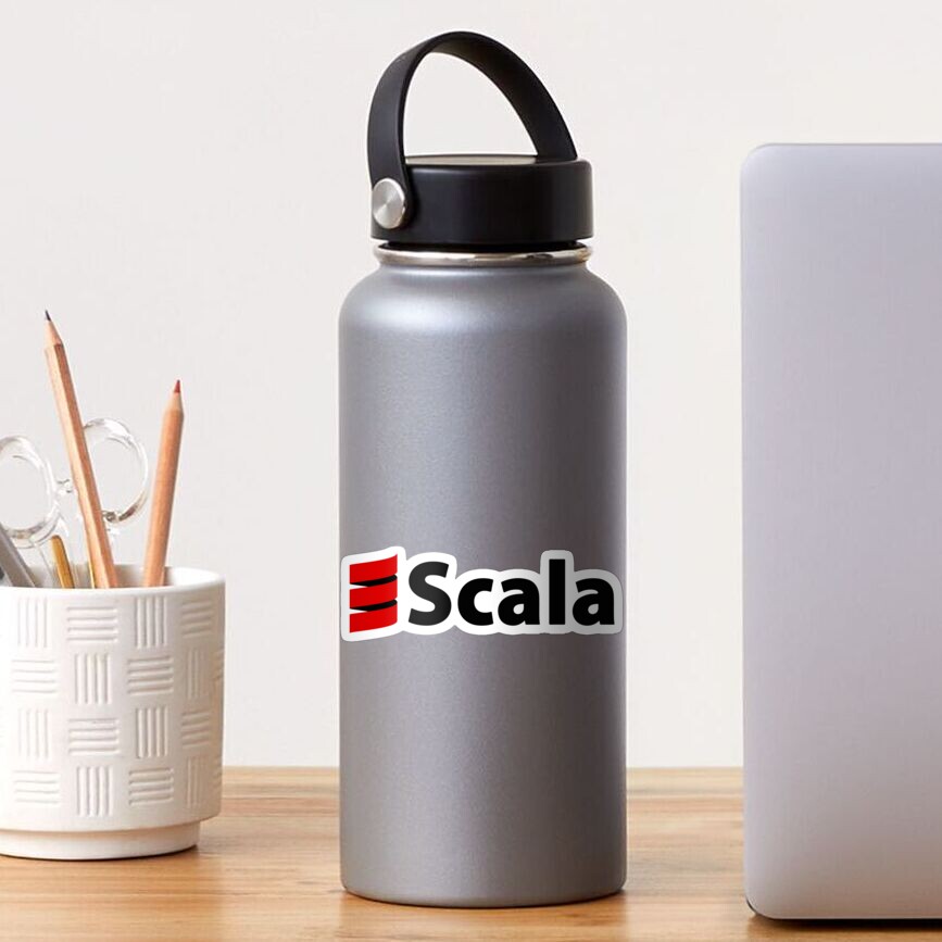 "Scala lang logo - programming language" Sticker for Sale by hipstuff ...