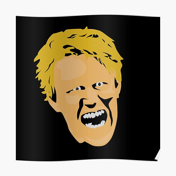 "Gary Busey" Poster by Ilrokery | Redbubble