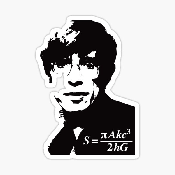 "Stephen Hawking "Revolutionary"" Sticker for Sale by erfmufn | Redbubble