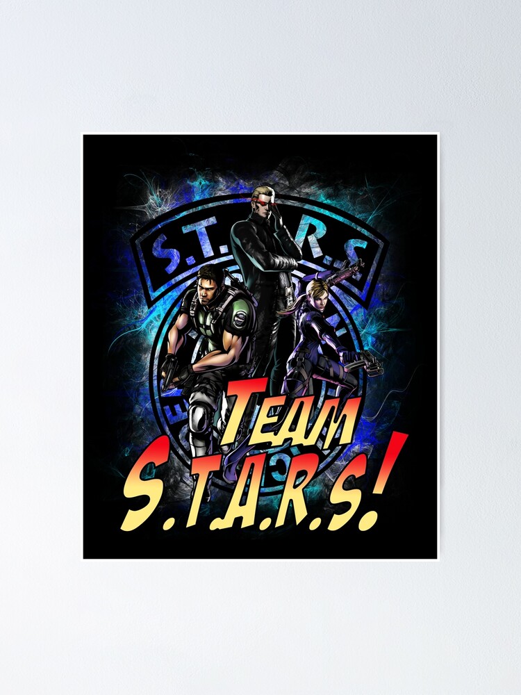 Póster «ESTRELLAS DEL EQUIPO! Edición MVC3! Albert, WESKER, Jill ...