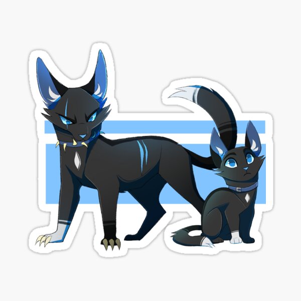 "Scourge on the Name of All Good Cats" Sticker for Sale by SacredRoses ...