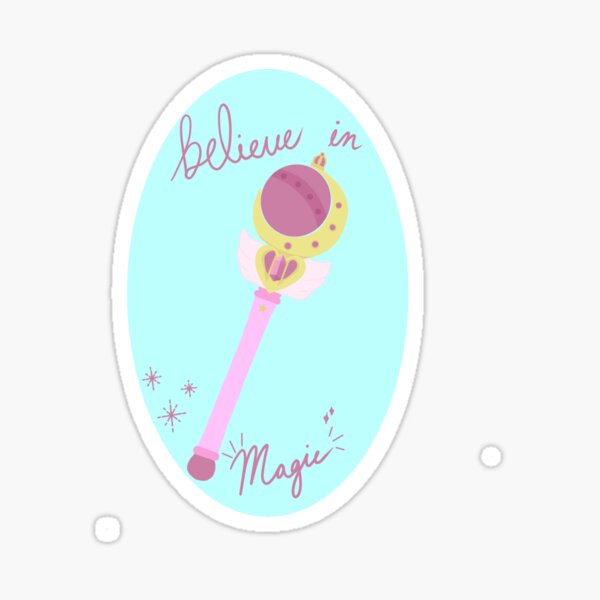 "Believe in Magic" Sticker for Sale by xesxie | Redbubble