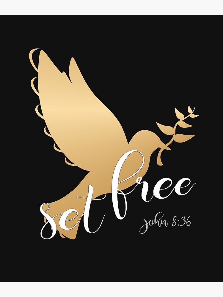 chic-christian-design-set-free-bible-verse-john-8-verse-36-poster