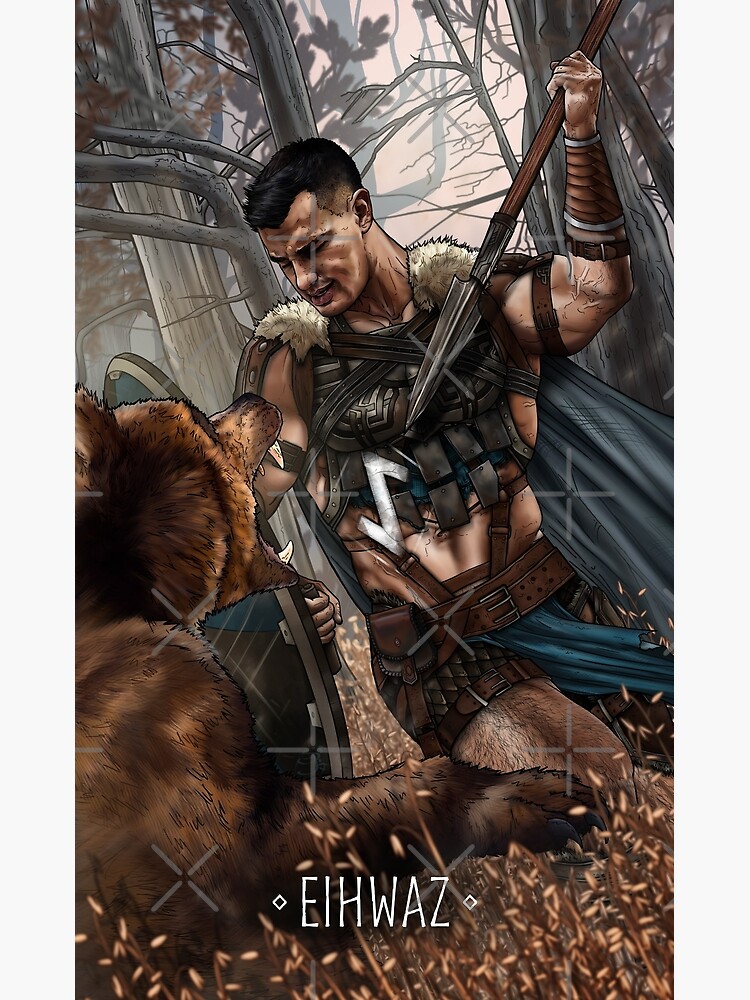"Eihwaz" Art Print for Sale by St-Jinx | Redbubble