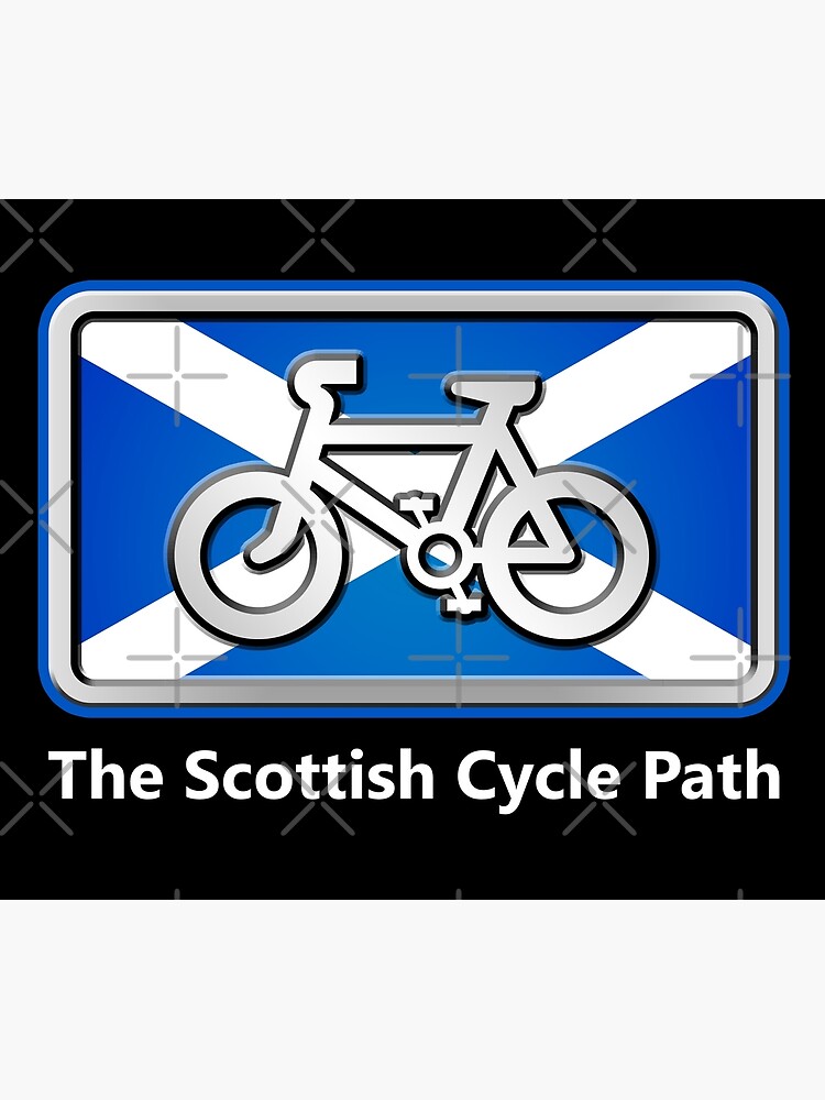 "The Scottish Cycle Path" Poster for Sale by Samboid | Redbubble