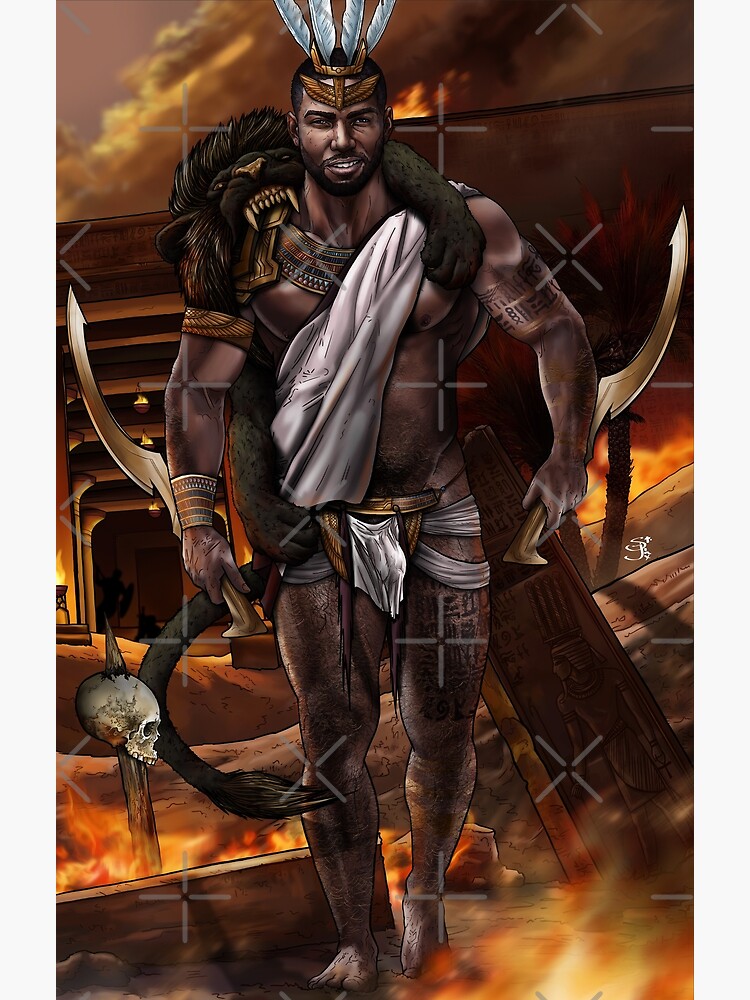 "Anhur" Art Print for Sale by St-Jinx | Redbubble