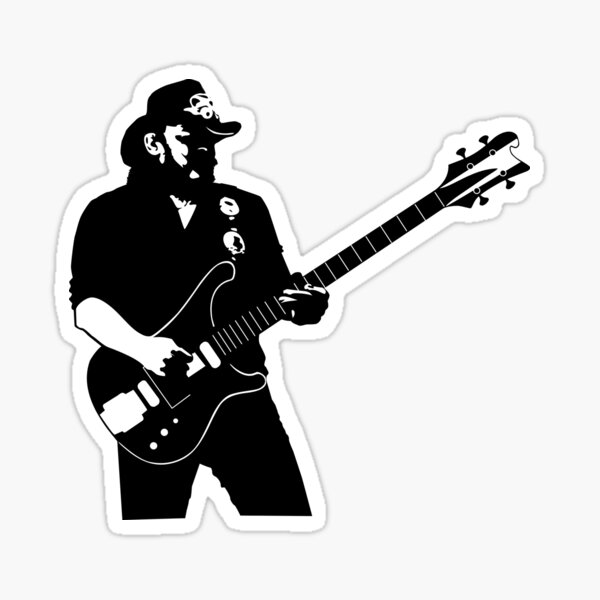 Sticker: Lemmy Kilmister | Redbubble