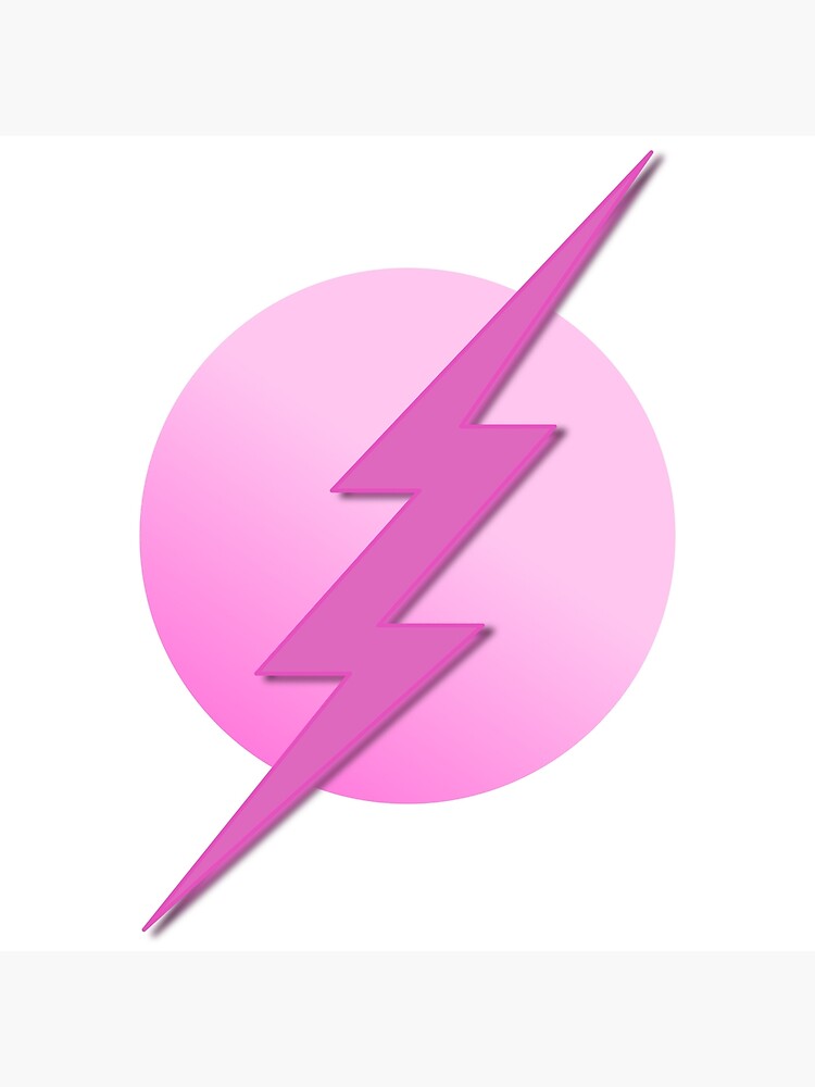 "Pink Flash Superhero" Poster by unapologaytic | Redbubble