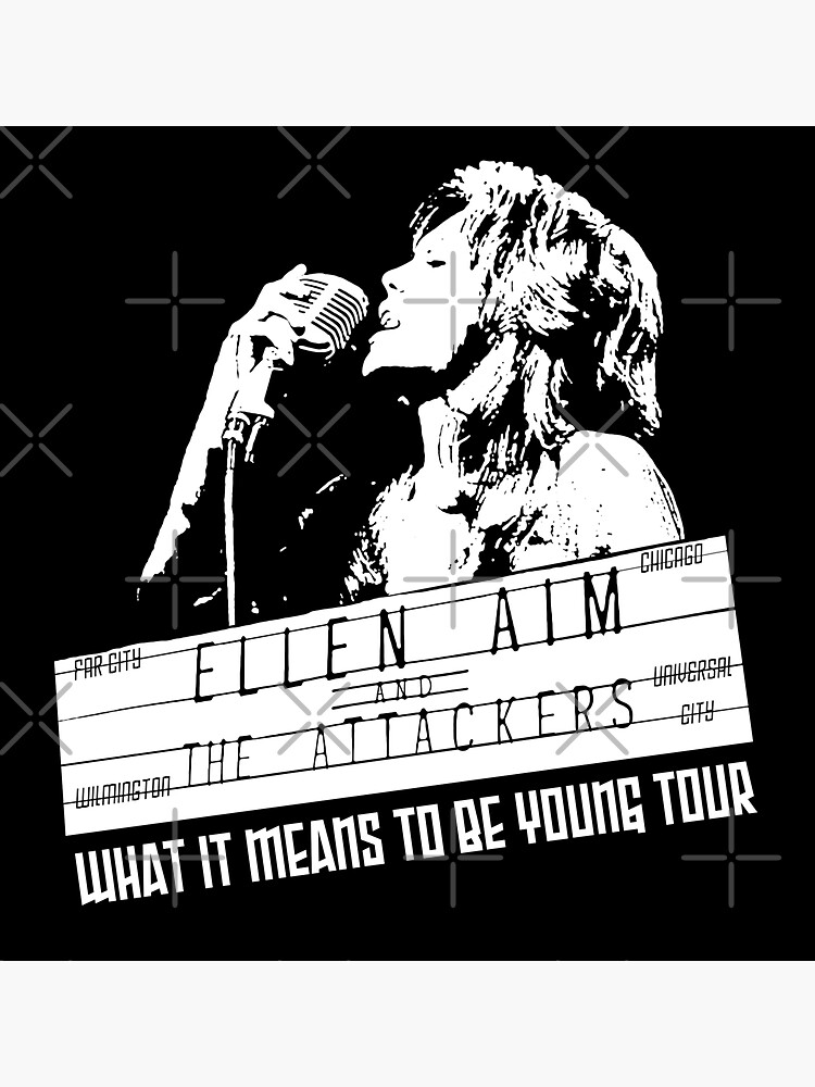 "Ellen Aim and The Attackers! I" Sticker for Sale by LordNeckbeard ...