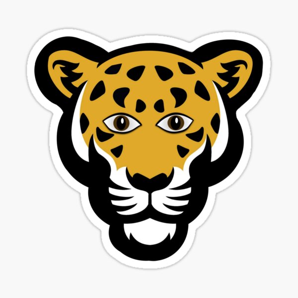 "Leopard Face" Sticker by BrambleBox | Redbubble