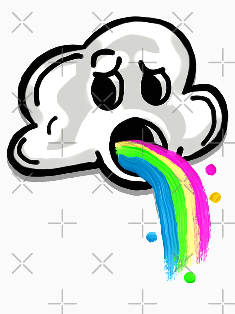 "Masami Yoshida from The Amazing World of Gumball™ vomiting a rainbow ...