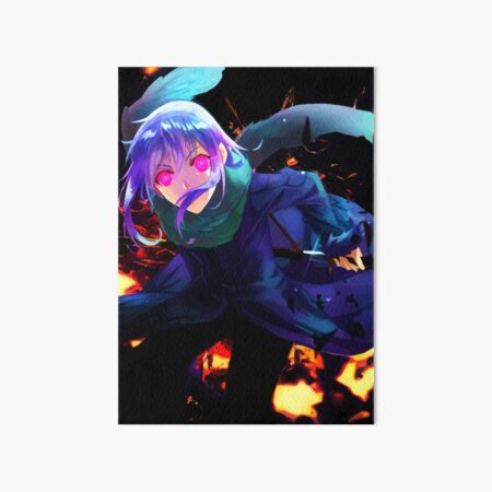 "Neon Rimuru" Art Board Print for Sale by hustlart | Redbubble