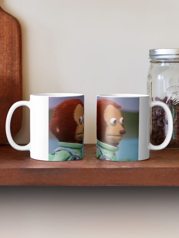 "Yikes Monkey Meme" Kaffeebecher von Carou | Redbubble