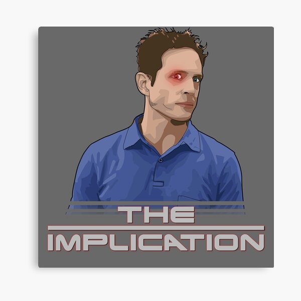 "The Implication" Canvas Print by MikeHalliday | Redbubble