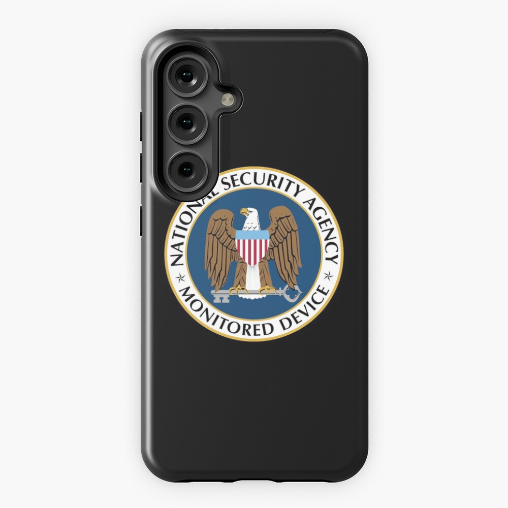 "NSA Monitored Device" Sticker for Sale by adidabu | Redbubble