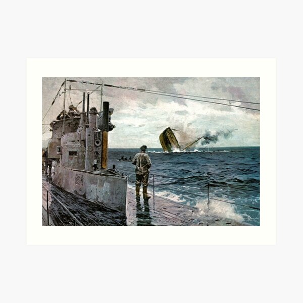 German U Boat Art Prints | Redbubble
