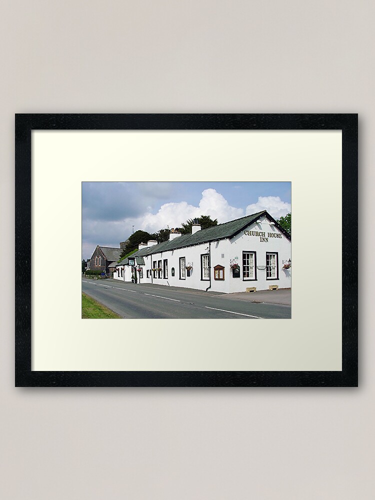 "Murder at Church House, Torver, Lake District, England." Framed Art ...