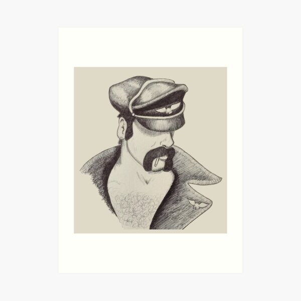 Gay Leatherman Art Prints | Redbubble