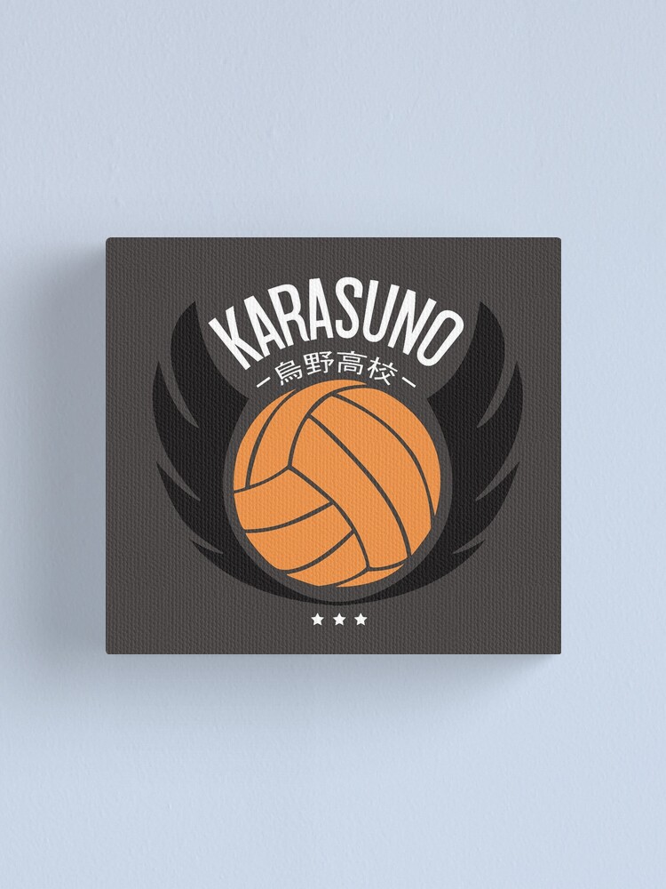 "Team Karasuno Logo" Canvas Print for Sale by wannabe311 | Redbubble
