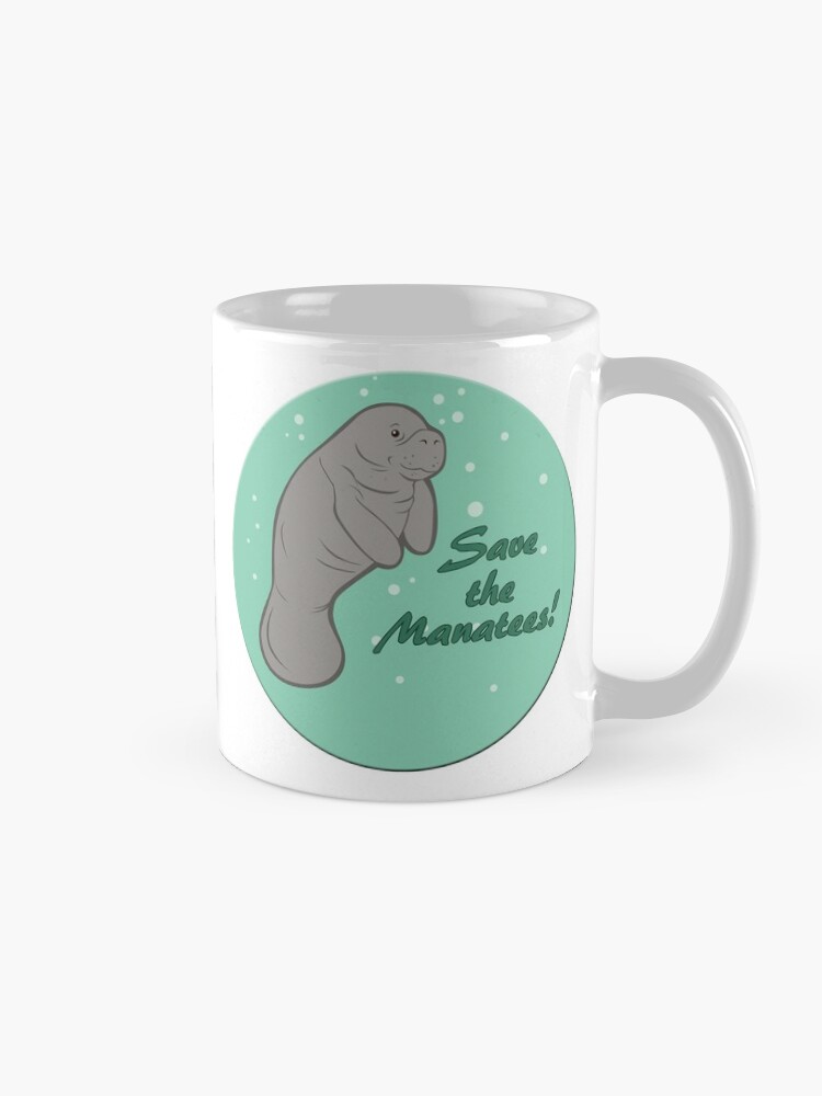"Save The Manatees!" Coffee Mug by thekohakudragon | Redbubble