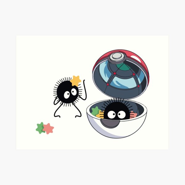 Susuwatari Art Prints | Redbubble