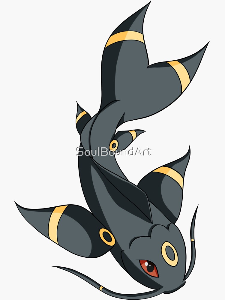 "Umbreon " Sticker for Sale by SoulBoundArt | Redbubble