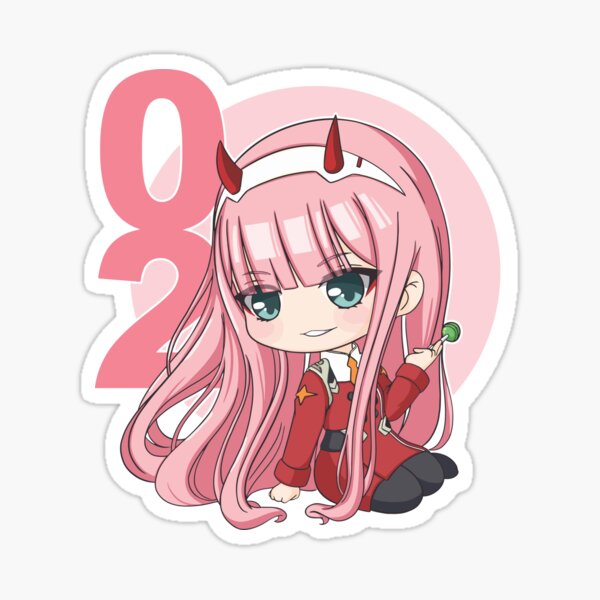 Darling In The Franxx Stickers | Redbubble