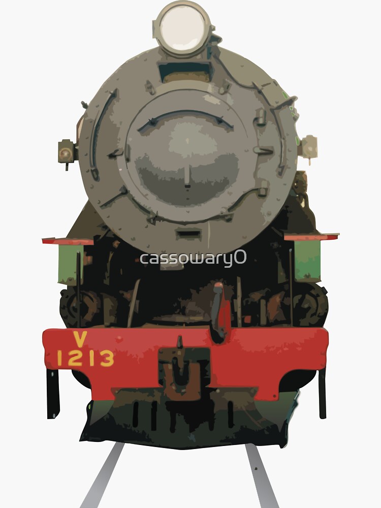"WAGR V Class Locomotive 1213" Sticker for Sale by cassowary0 | Redbubble