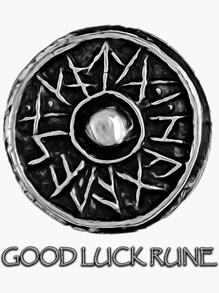 "Viking Good Luck Charm" Sticker by jonthebon | Redbubble