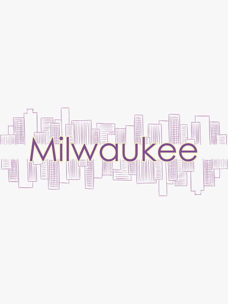 "Milwaukee" Sticker for Sale by oleo79 | Redbubble