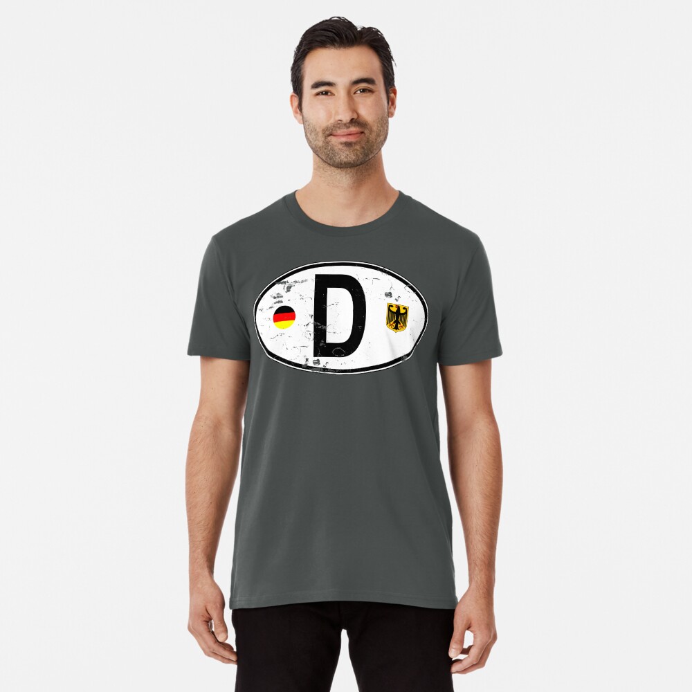 "Germany Oval Country Code Decal" Sticker for Sale by rogue-design ...