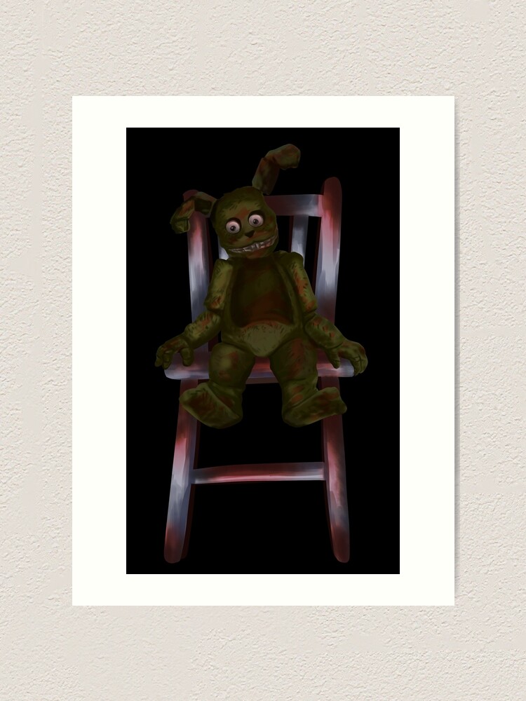 "Plushtrap" Art Print by eleanorose123 | Redbubble